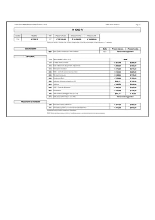 Listino BMW Motorrad 2014 | PDF | Motorcycles | Automotive