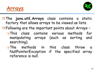 List interface in collections framework | PPT
