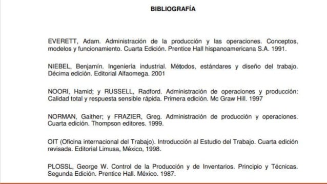 BIBLIOGRAFÍA Y ANEXOS