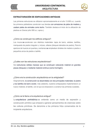 estructuras de armazon | DOCX