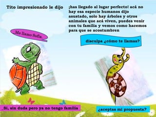EL CARACOLITO TITO Y TORTUGA SOFIA DE BETZAY COLMENAREZ | PDF