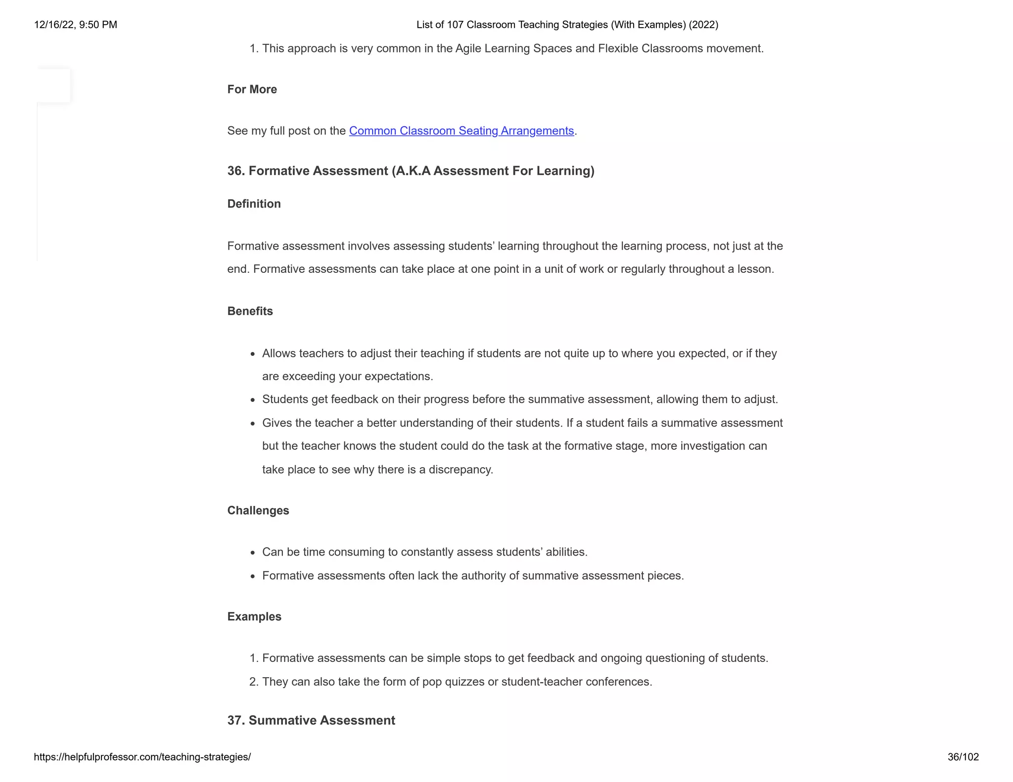 List of 107 Classroom Teaching Strategies (With Examples) (2022).pdf