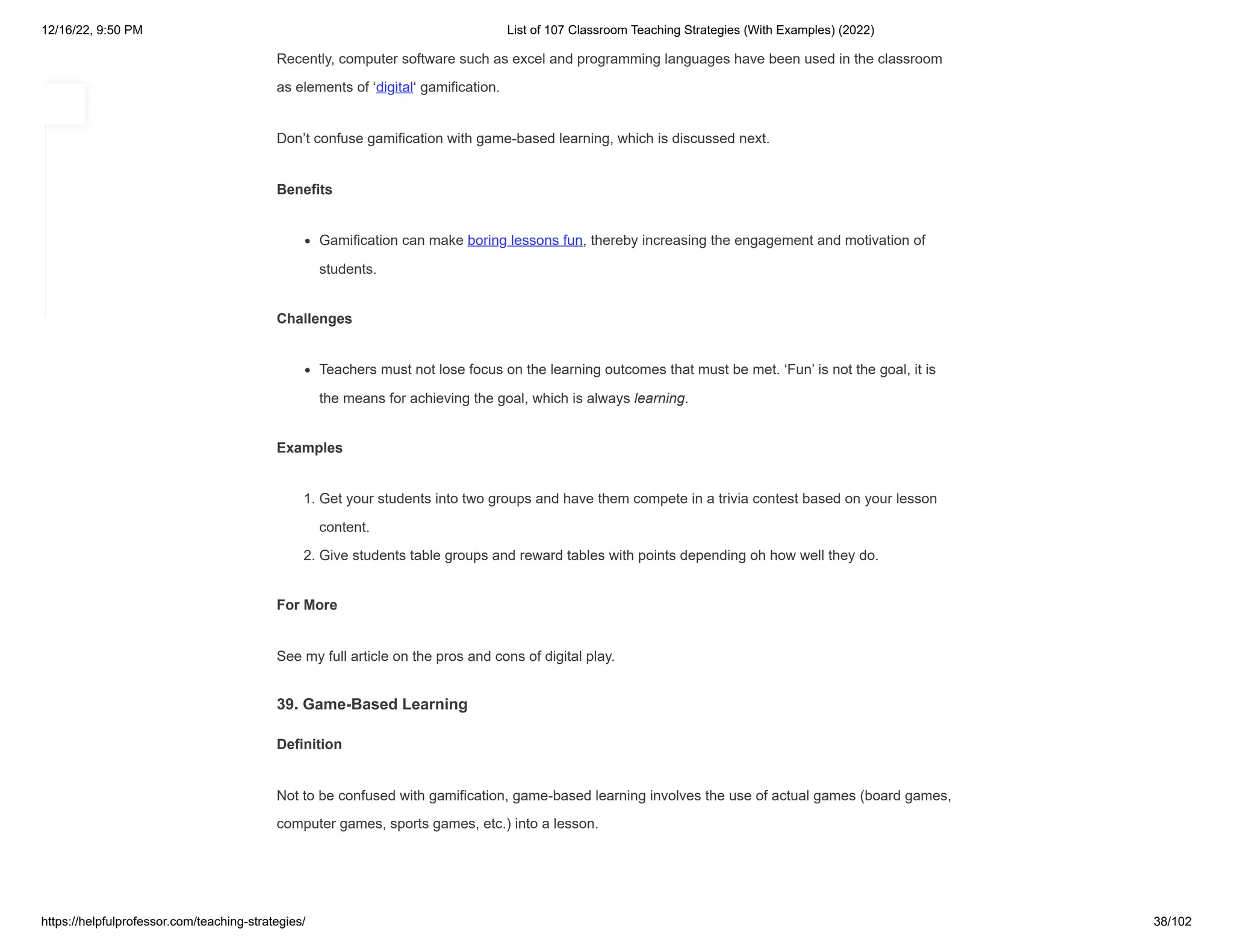 List of 107 Classroom Teaching Strategies (With Examples) (2022).pdf