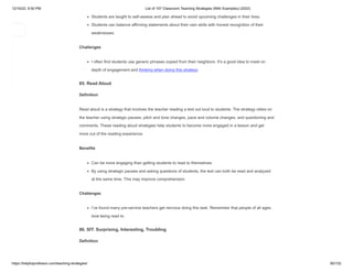 List of 107 Classroom Teaching Strategies (With Examples) (2022).pdf