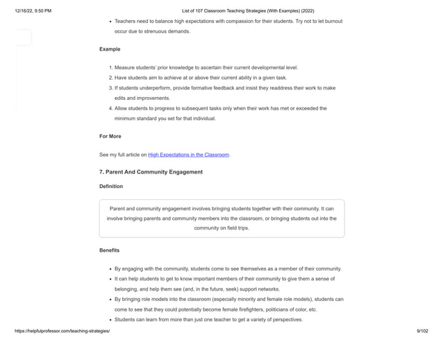 List of 107 Classroom Teaching Strategies (With Examples) (2022).pdf
