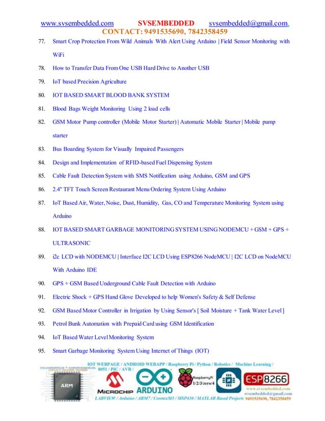 Top 786 Embedded Systems Projects for Engineers | List of 2020 Embedded ...