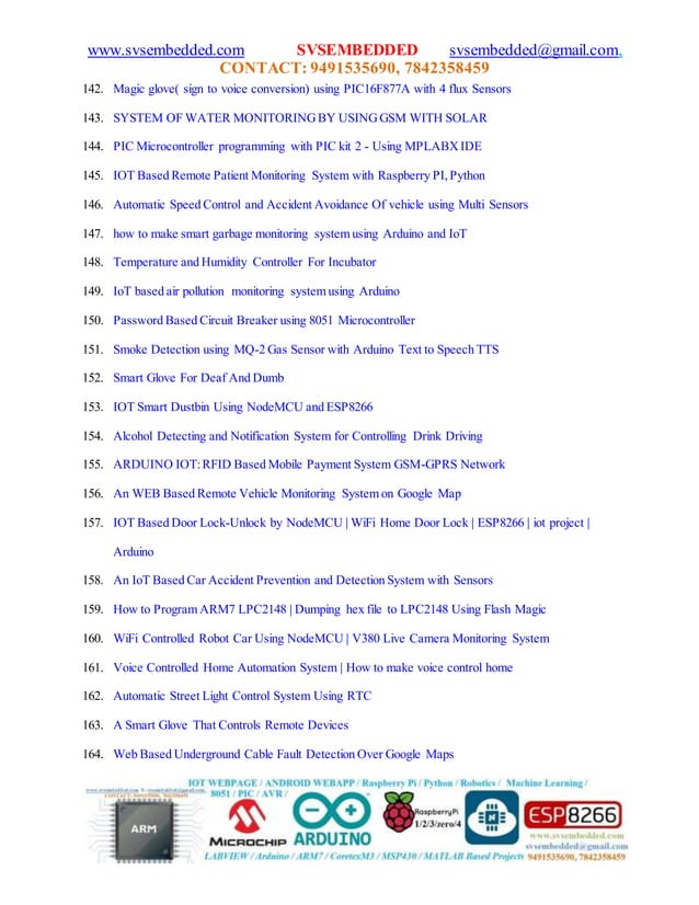 Top 786 Embedded Systems Projects for Engineers | List of 2020 Embedded ...