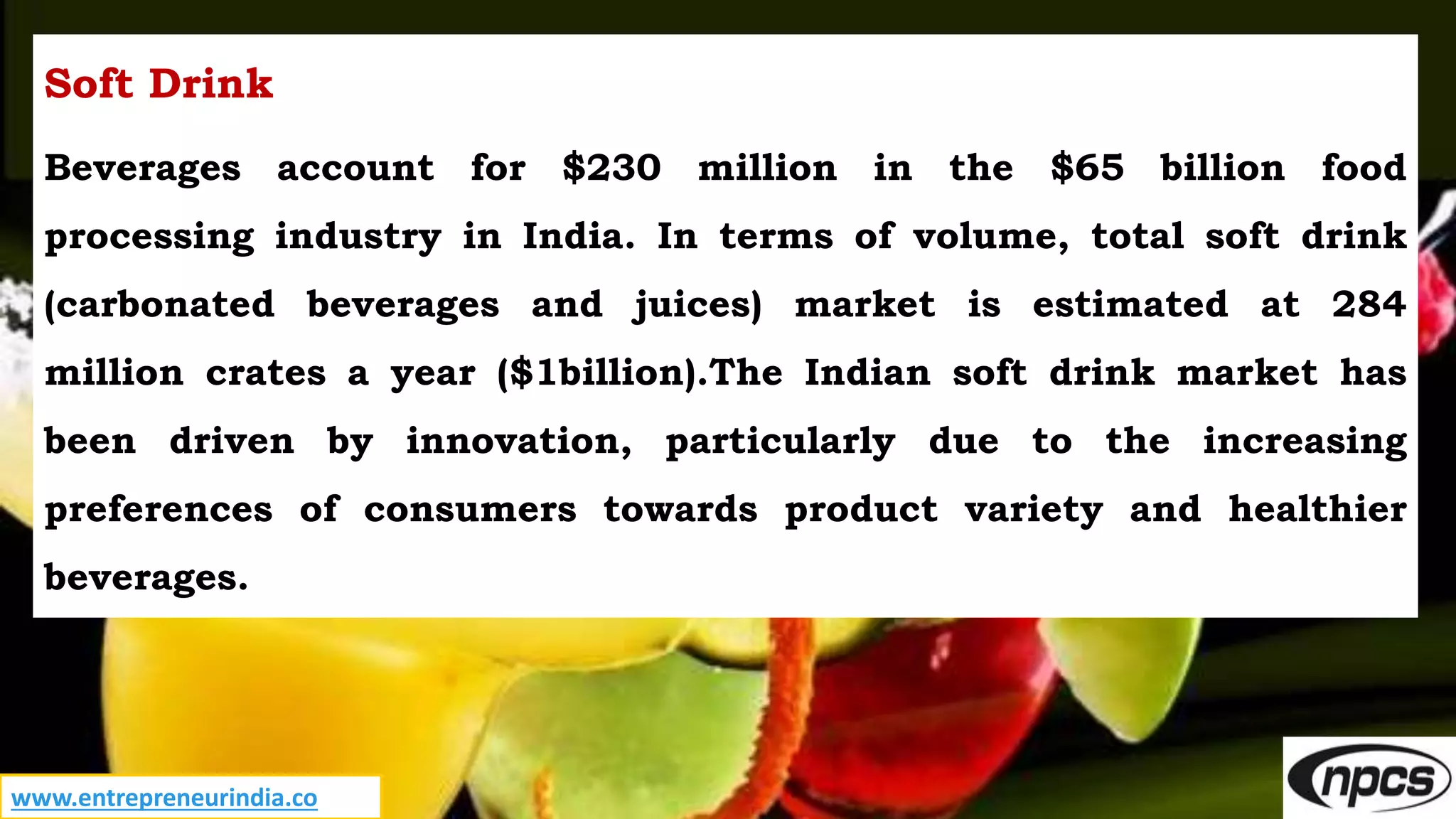 List of 25 profitable food and beverage industry projects alcoholic and ...