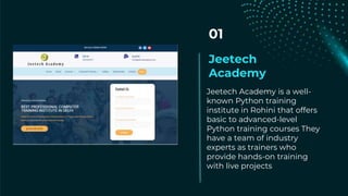 5 Best Python Training Institutes In Rohini | PPTX