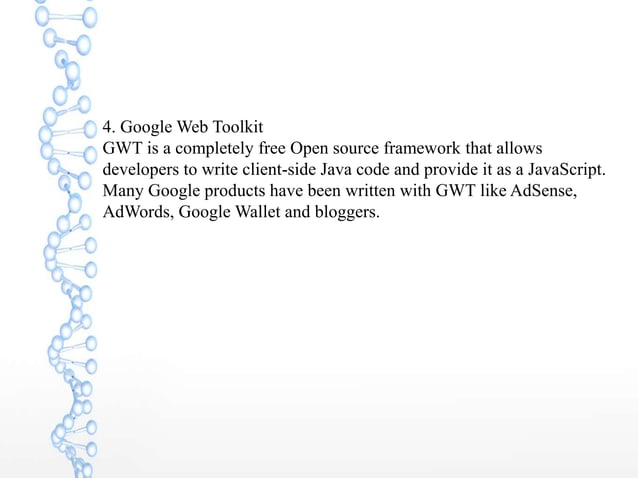 List of 7 popular java frameworks for 2019 | PPT