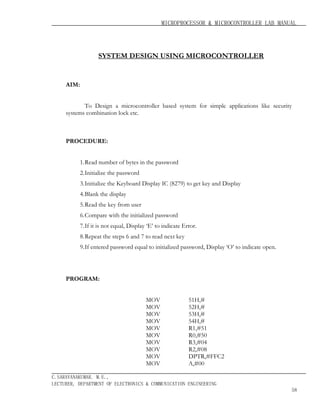 List of 8085 programs | PDF