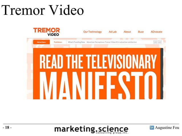 List of Ad Networks Lumascape Augustine Fou CDO | PPTX