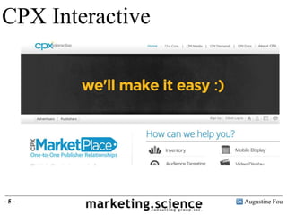 List of Ad Networks Lumascape Augustine Fou CDO | PPTX