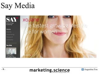 List of Ad Networks Lumascape Augustine Fou CDO | PPTX