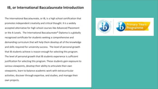 List of Best IB Schools in India 2023-2024 | PPT