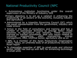 List of central and state institutions | PPTX | Small and Medium-sized ...