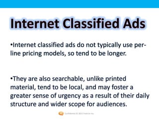 List of classified ads websites | PPT