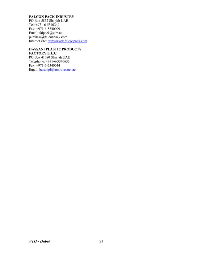 List of companies in dubai | PDF