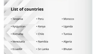 LIST OF COUNTRIES FOR TRAVEL BROCHURE.pptx