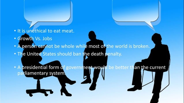 List of debate topics | PPT