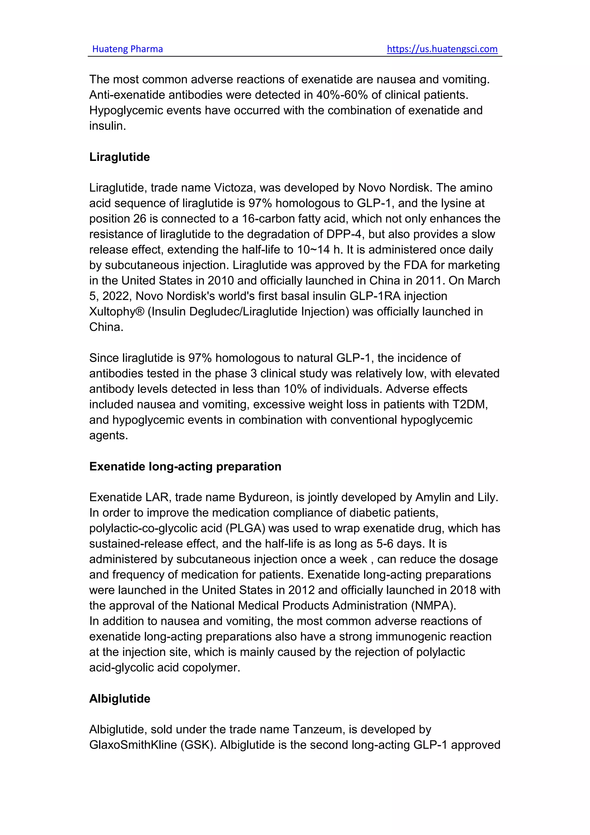 List of GLP-1 Receptor Agonists for Diabetes & Weight Loss.pdf