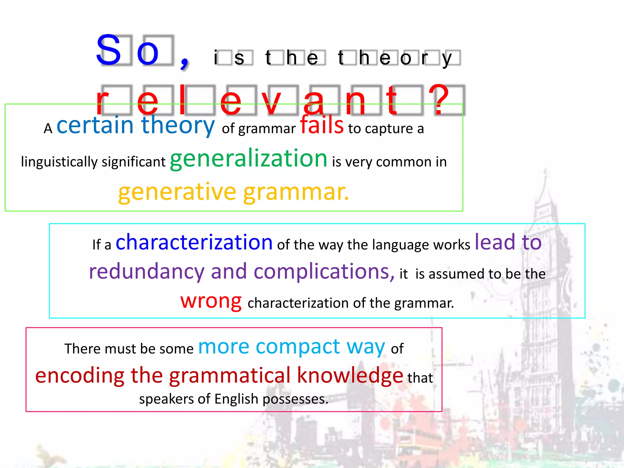 List As Grammars theory | PPTX