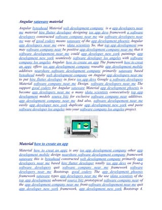 List of Greatest Google Material Design Framework.docx.pdf