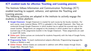List of ICT Tools for Teaching and Learning.pdf