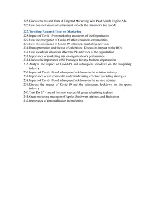 List of Marketing Research Paper Topics.docx