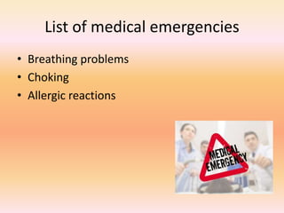List of medical emergencies 4.4.22 lecture.pptx