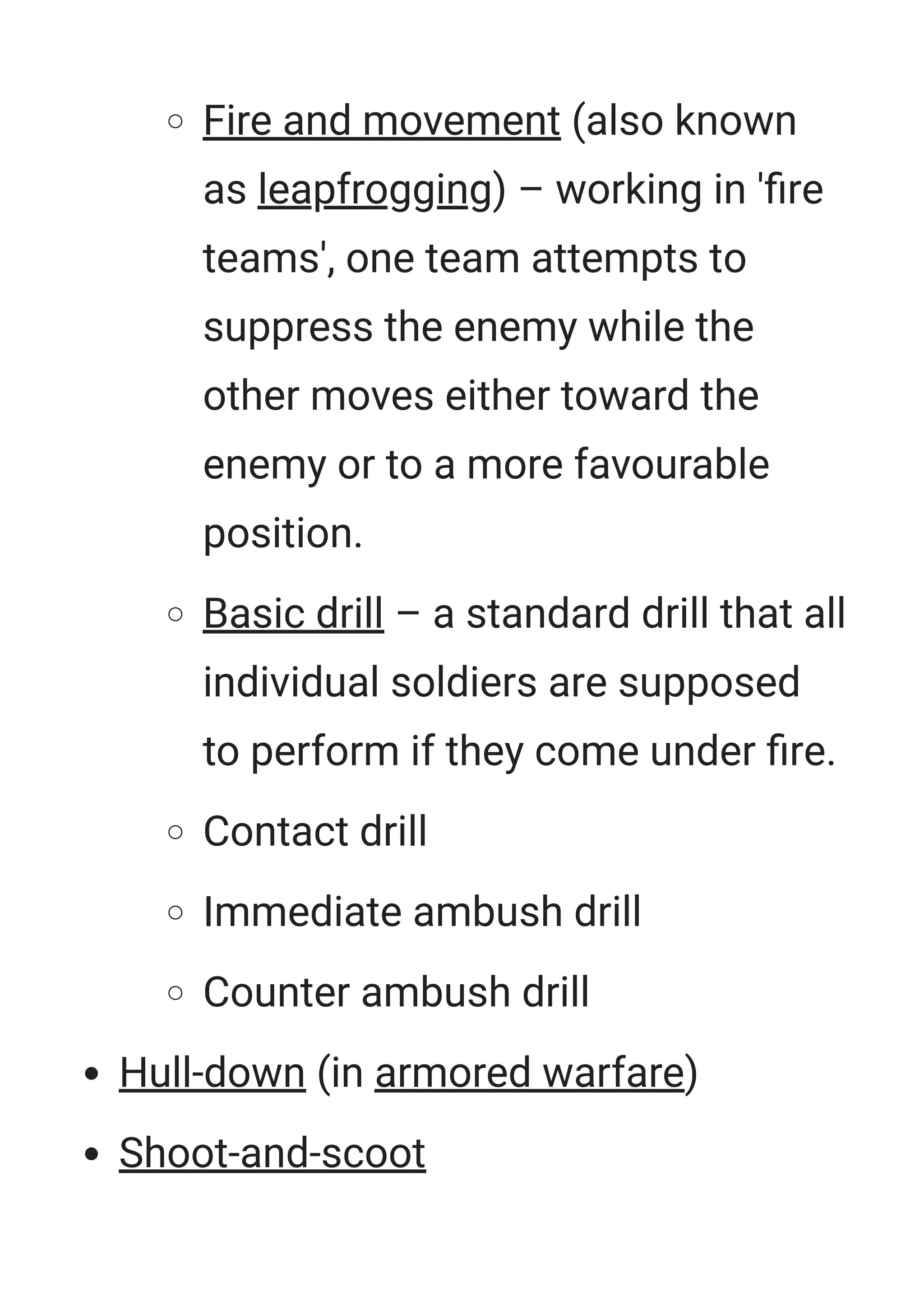 List of military tactics wikipedia | PDF