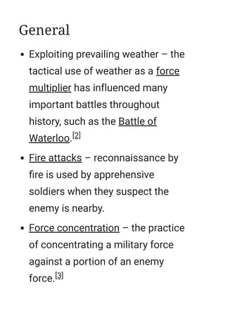 List of military tactics wikipedia | PDF