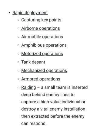 List of military tactics wikipedia | PDF