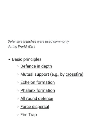 List of military tactics wikipedia | PDF