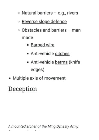 List of military tactics wikipedia | PDF