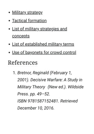 List of military tactics wikipedia | PDF
