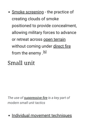 List of military tactics wikipedia | PDF