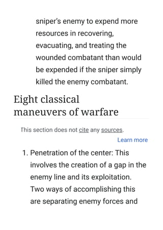 List of military tactics wikipedia | PDF