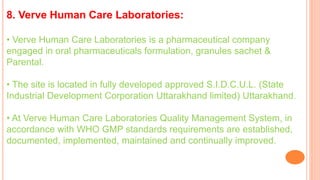 List of pharma companies in Dehradun | Pharmaadda | PPTX