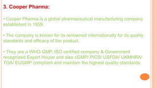 List of pharma companies in Dehradun | Pharmaadda | PPTX