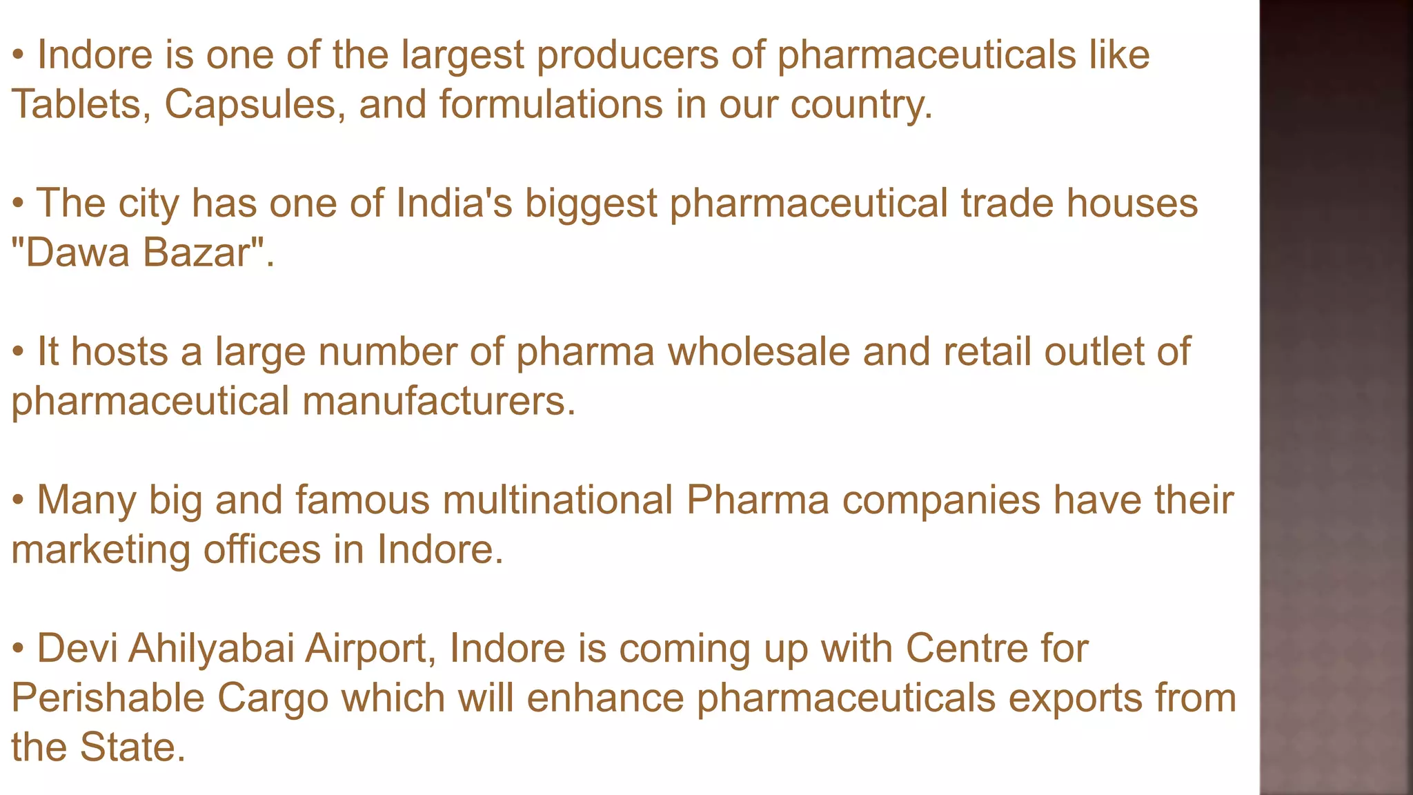 List of pharma companies in Indore | Pharmaadda | PPTX