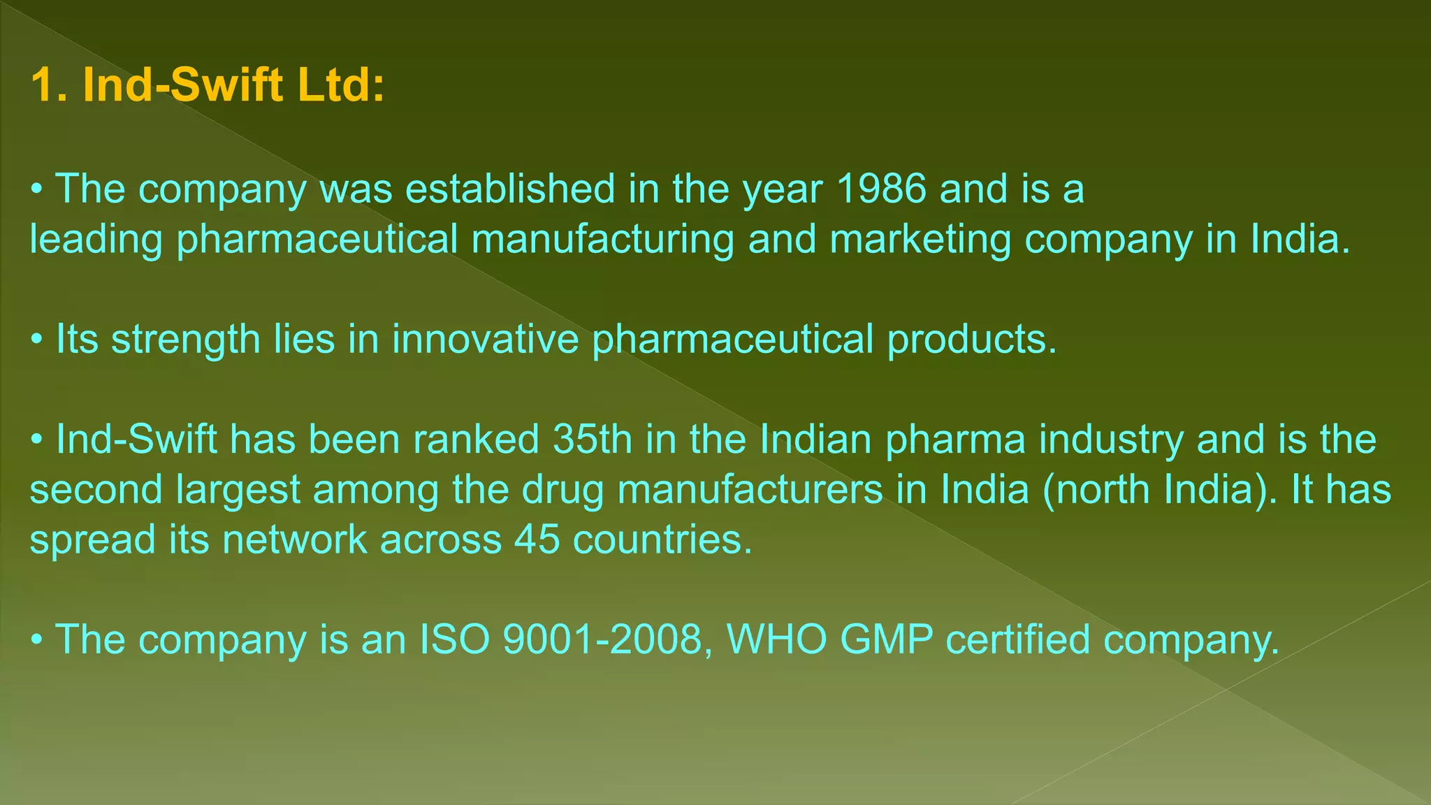 List of pharma companies in Mohali | Pharmaadda | PPTX