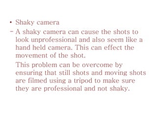 List of potential problems and solutions | PPT