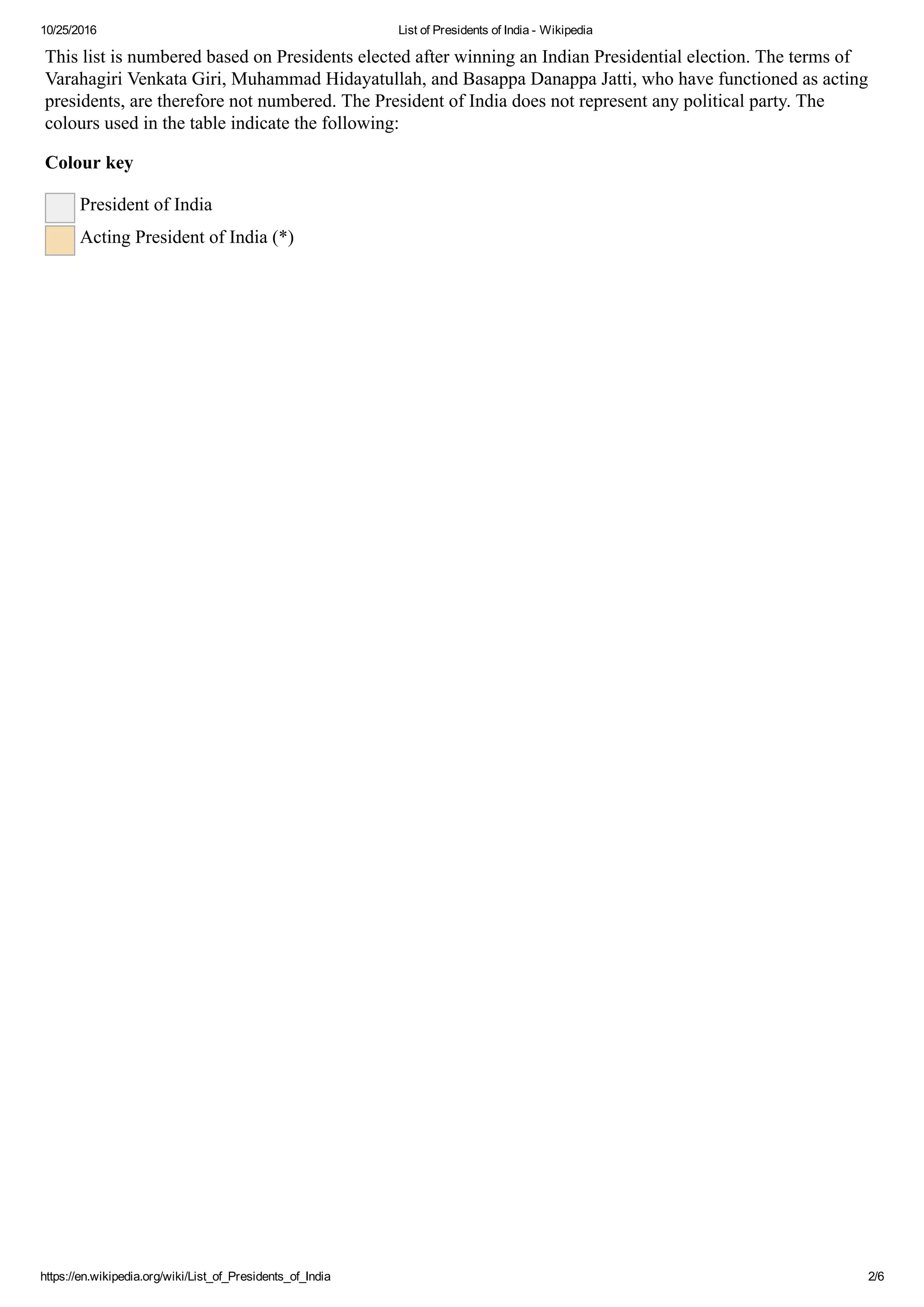 List of presidents of india wikipedia | PDF
