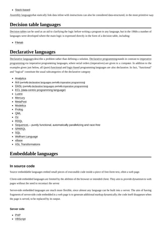 List of programming_languages_by_type | PDF