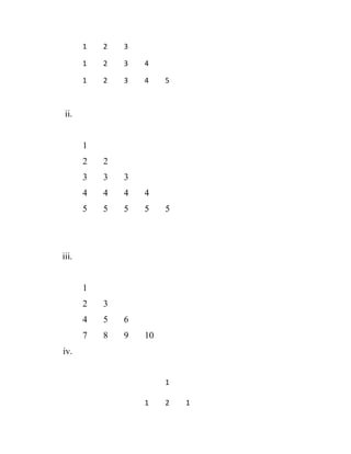 List of programs for practical file | DOC | Computing | Technology ...