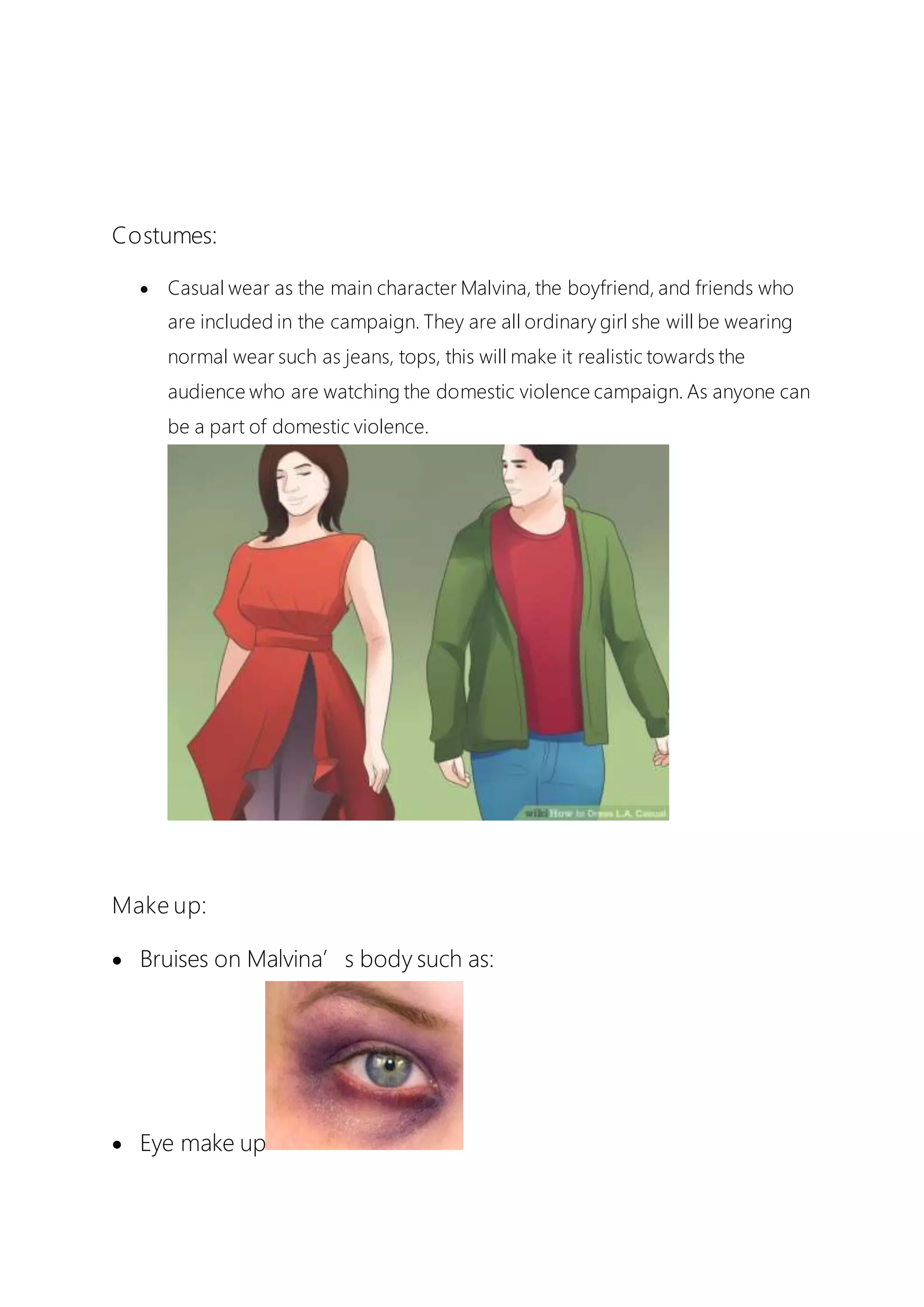 List of props, costumes, make up | PDF