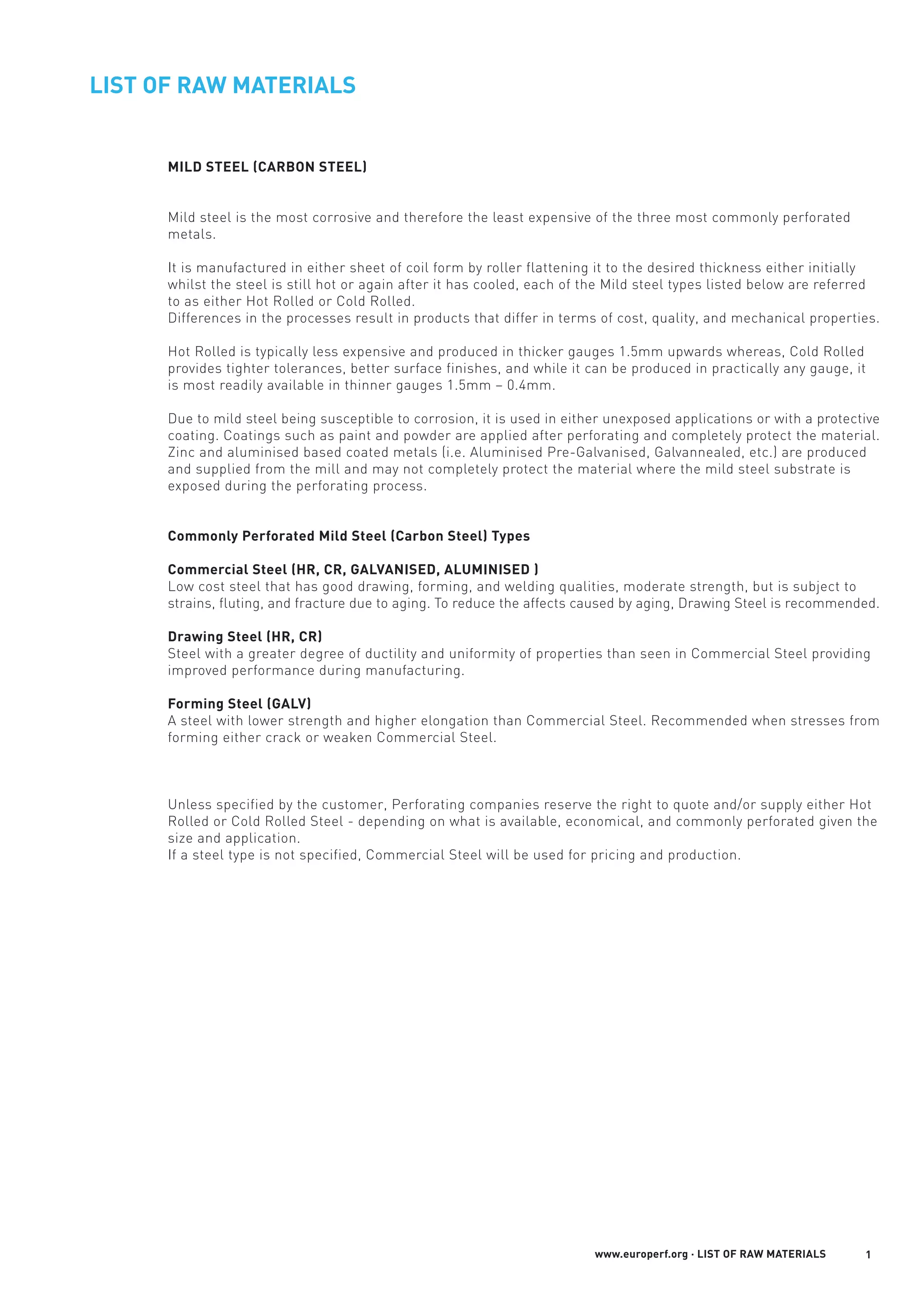 List of Raw Materials | PDF | Chemistry | Science