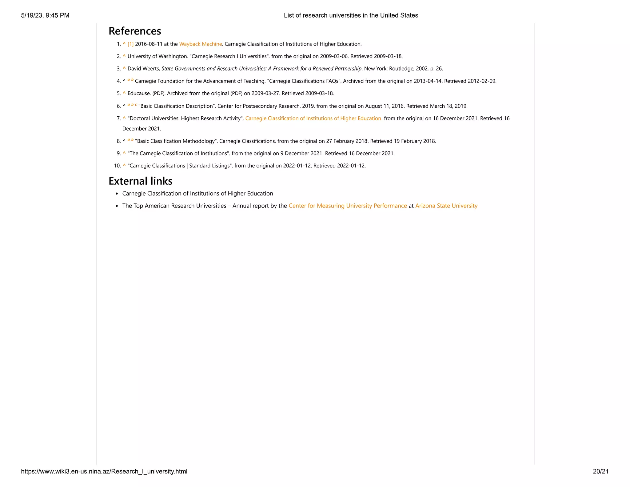 List of research (R1 and R2) universities in the United States.pdf