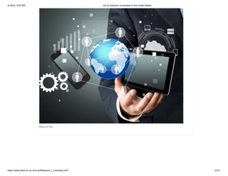 List of research (R1 and R2) universities in the United States.pdf
